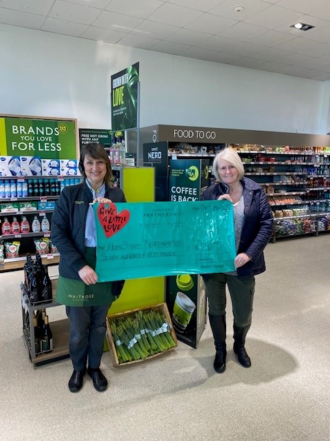 Thank you to Waitrose Wootton | Home-Start Northampton
